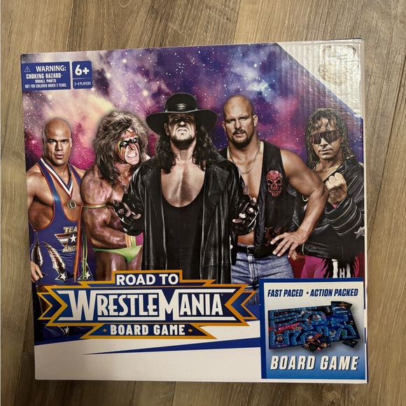 WWE | Games | Wwe Road To Wrestlemania Board Game | Poshmark